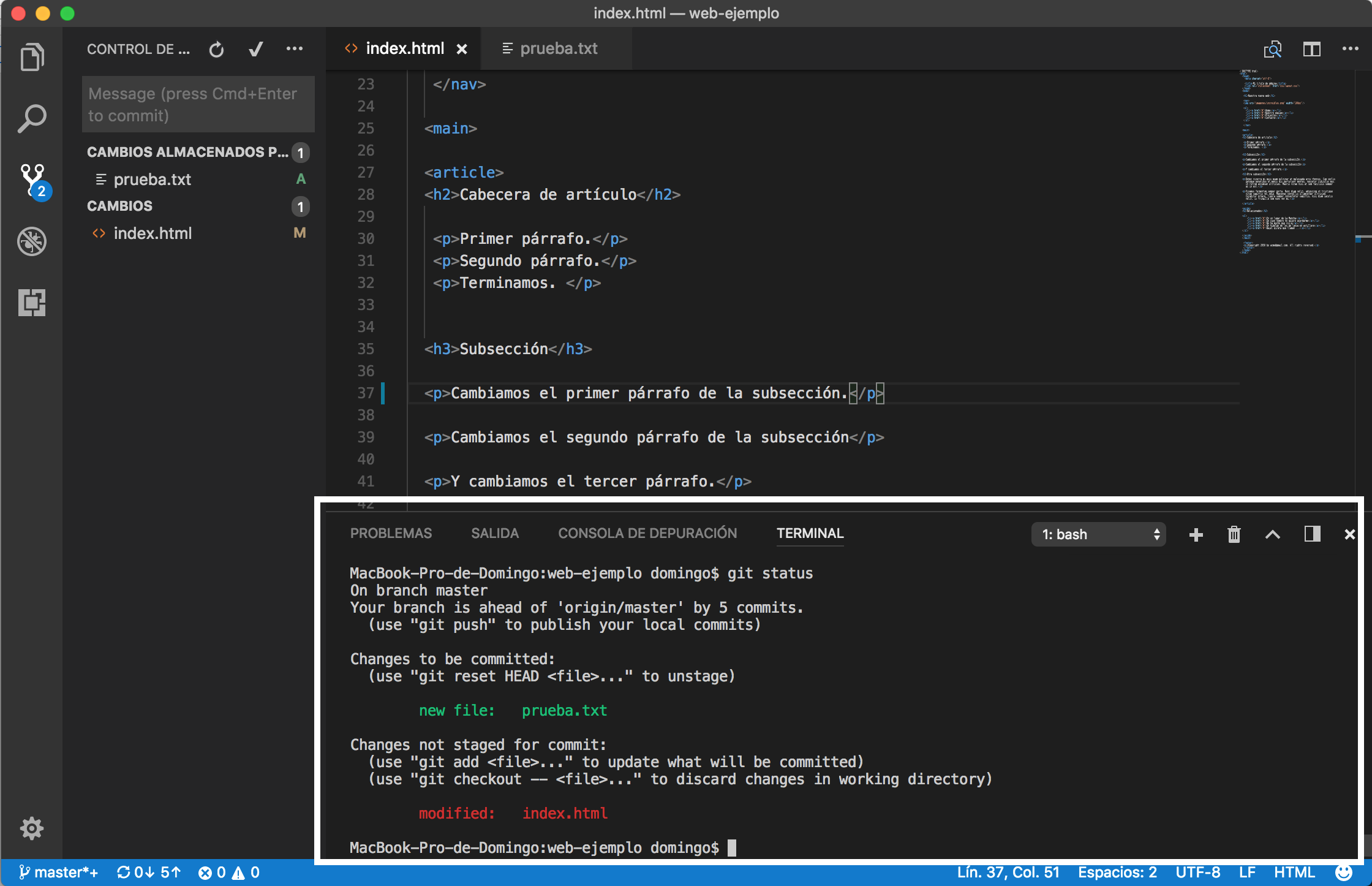 Taller de Git - Sesión 1